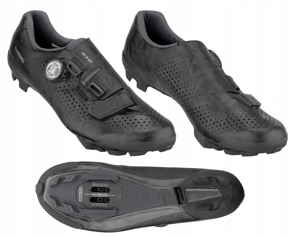 BUTY SPD SHIMANO SH-RX800 RX8 MTB GRAVEL BLACK 46 - 11799517569 ...