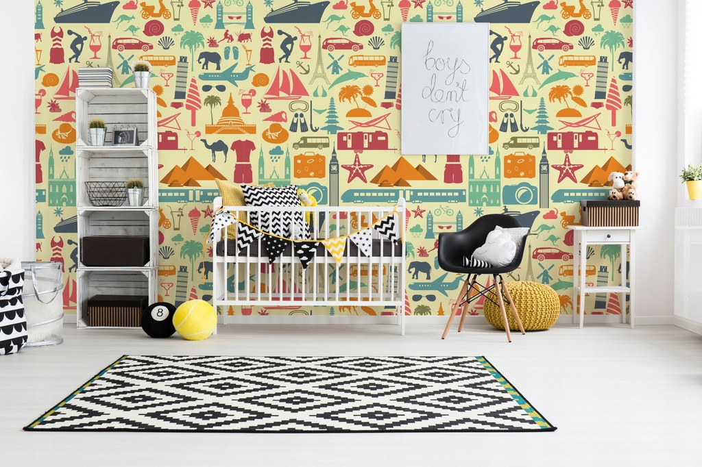 Tapeta Kolory Świata | Klasyczna lub Samoprzylepna - 8514150939 ...