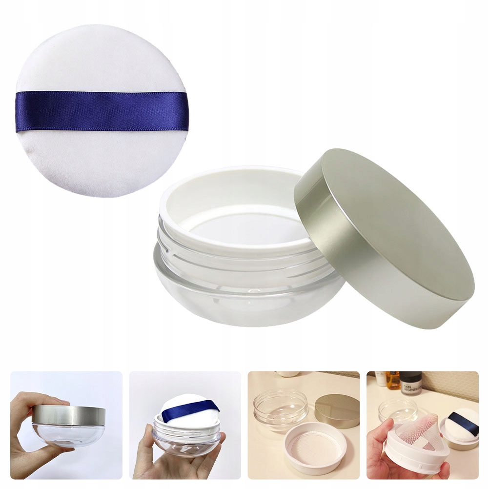 Powder Box Triangle Puff Container Makeup Holder - 13599742325 ...