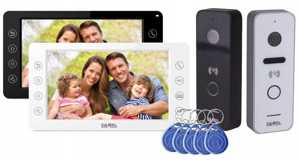 ZAMEL Wideodomofon Czytnik RFID Brama i Furtka - 11082015705 ...