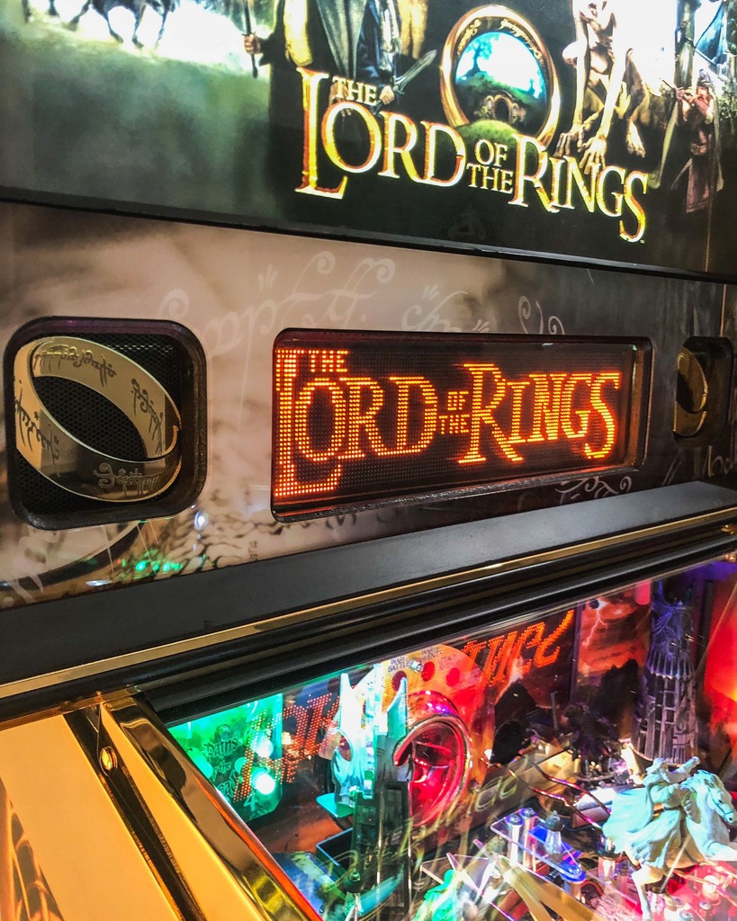 Flipper Fliper Pinball Lord of the Rings Stern - 12594534062 ...