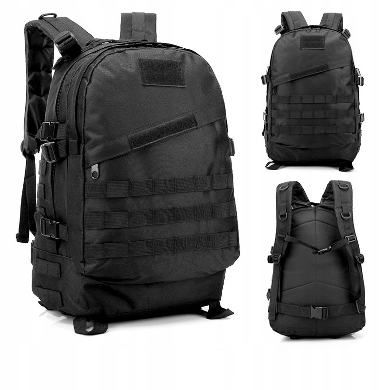 PLECAK Wojskowy Turystyczny Militarny Czarny 40L - 13181848524 - oficjalne archiwum Allegro