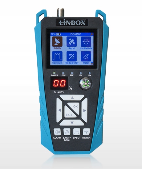 MIERNIK SYGNAŁU SATELITARNEGO DVB-S2 WS6934 LINBOX - 10595024469 ...