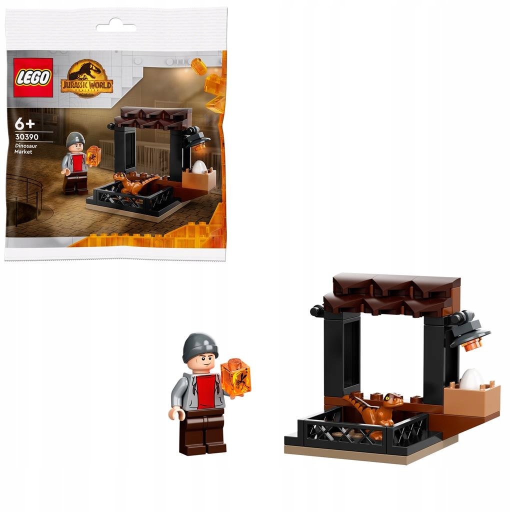 LEGO 30390 Jurassic World Targ dinozaurów - 13246016950 - oficjalne ...