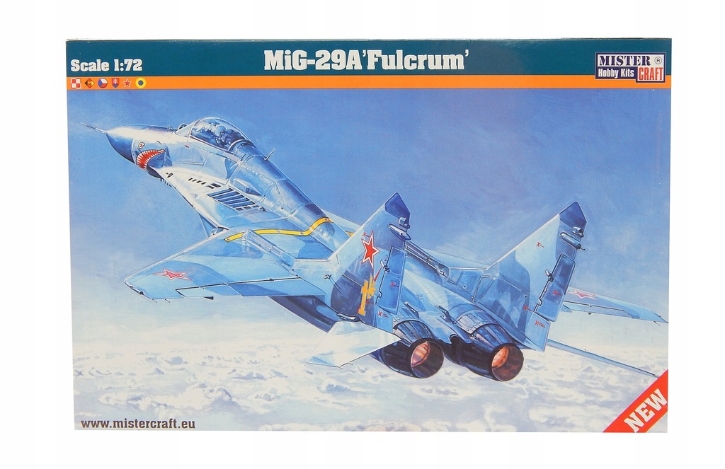 A7159 Model samolotu do sklejania MiG-29A Fulcrum - 13510987866 ...