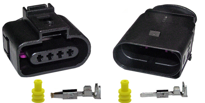 KOSTKA GNIAZDO WTYK 1J0973704 1K0973804 VW 1,5 FV - 15592692465 - oficjalne archiwum Allegro