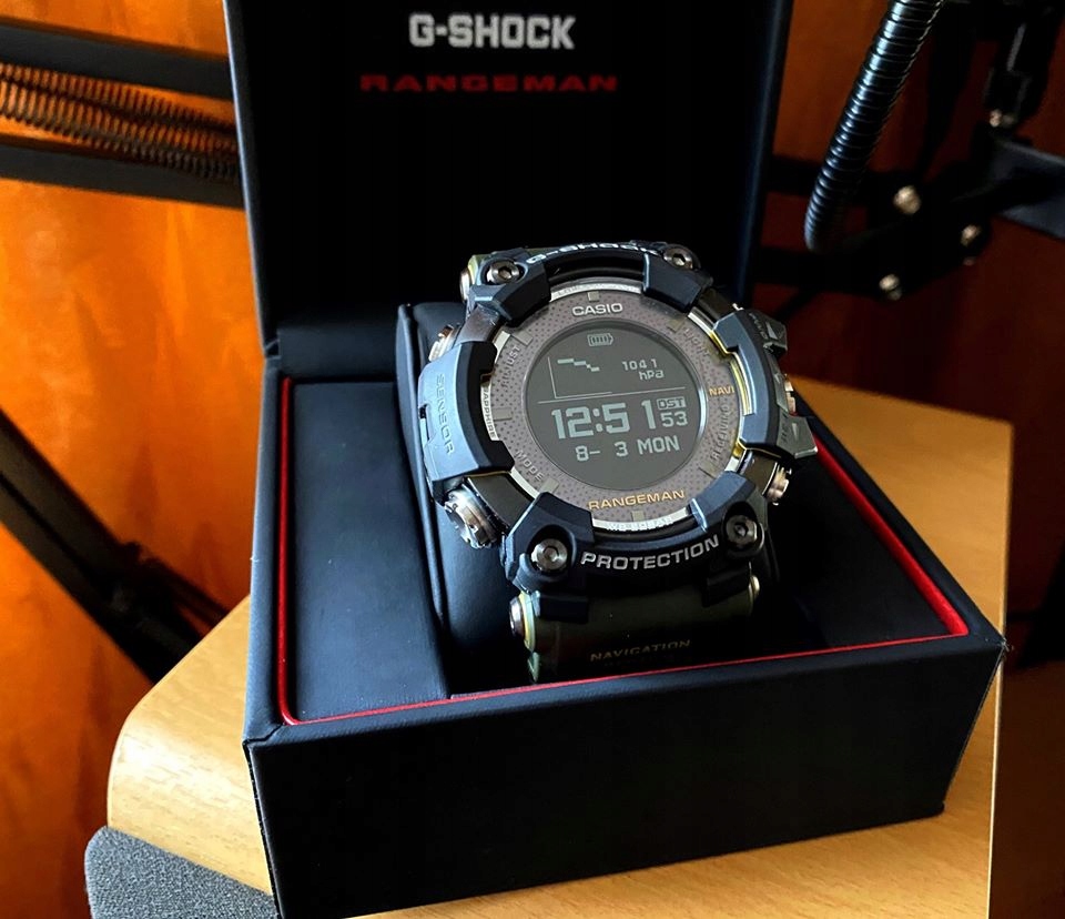Casio G-Shock Rangeman GPR-B1000-1B GPS Szafir BT - 9463214720 ...