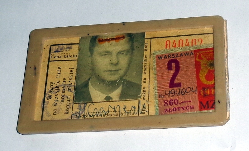 MZK Warszawa Bilet Miesięczny Ulgowy 100 zł z 1988r . - 15279751099 - oficjalne archiwum Allegro