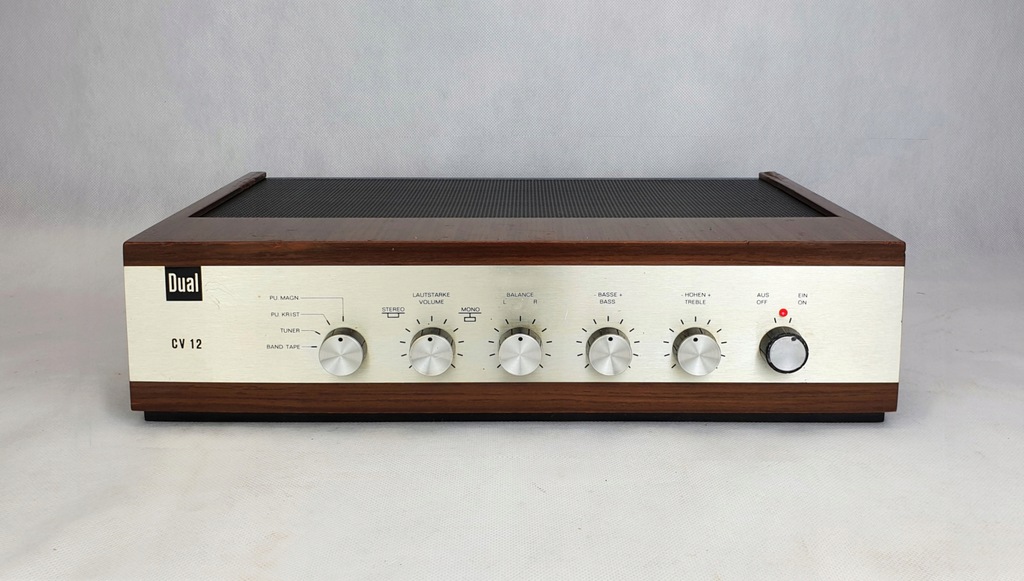 DUAL CV 12 Wzmacniacz Stereo lata 60 Unikat Hi-Fi - 12705913937 ...