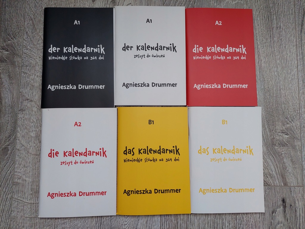 Kalendarnik do nauki niemieckiego Agnieszka Drummer - 15071703104 ...