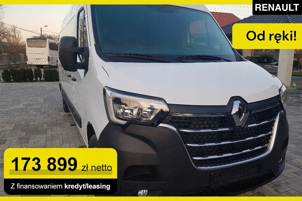 Renault Master L3H2 9os 2.3 135KM Klima automat !! Drzwi tylne 270 ...