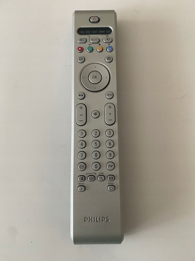 Pilot PHILIPS - Uniwersalny VCR/DVD/SAT/AMP/CD - 14837504315 ...