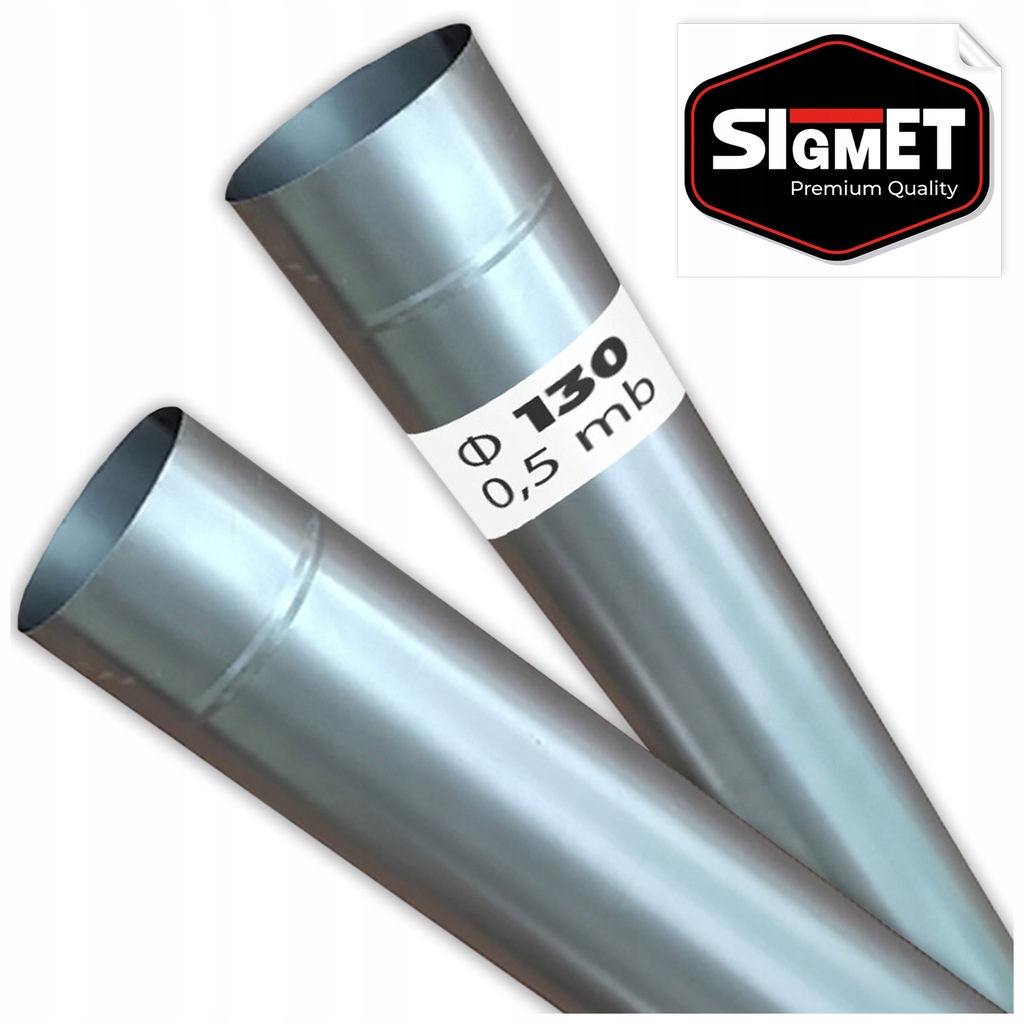 RURA KOMINOWA DYMNA PIECOWA ZESTAW DO KOZY FI 130 50 cm GRUBA - 14908589929 - oficjalne archiwum ...