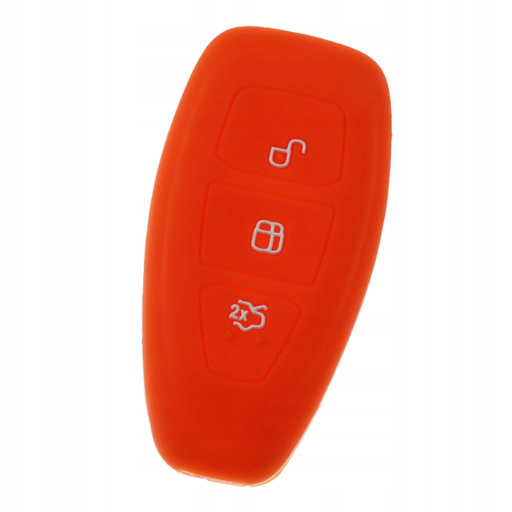 3BTN Silicone Key Cover Fob Protect Case For Ford C Max Titanium Orange ...
