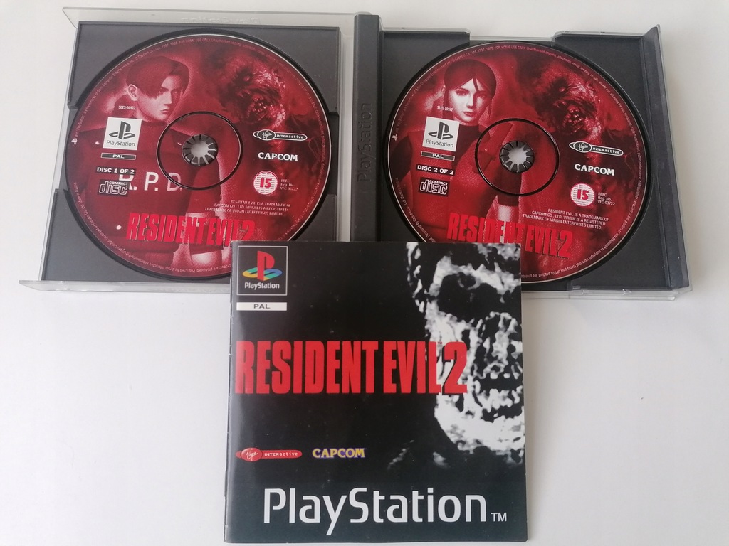 RESIDENT EVIL 2 PSX PS1 PAL ENG PSX PS1 PAL * ENG - 11866241871 ...