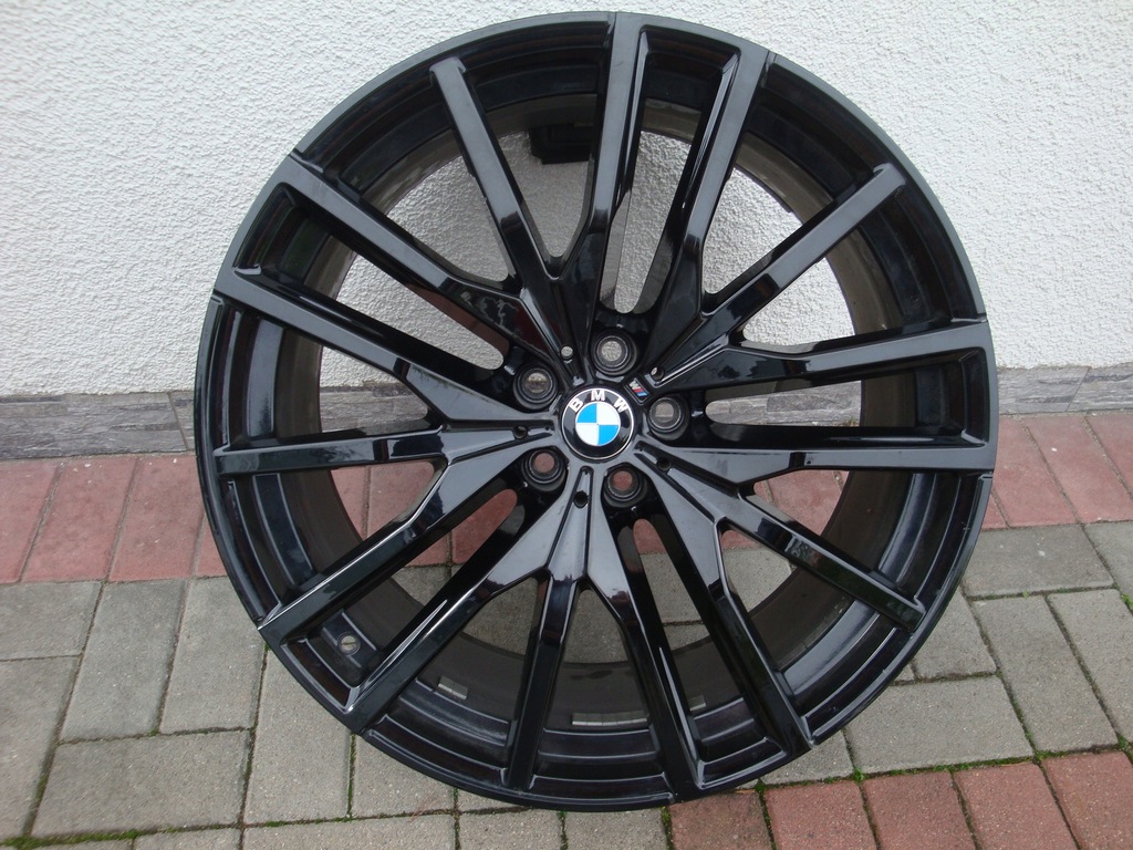 Felga aluminiowa BMW G05 G06 M-PAKIET X5 X6 IDEALNA NIE NAPRAWIANA 9,5x22 - 14640670464 ...