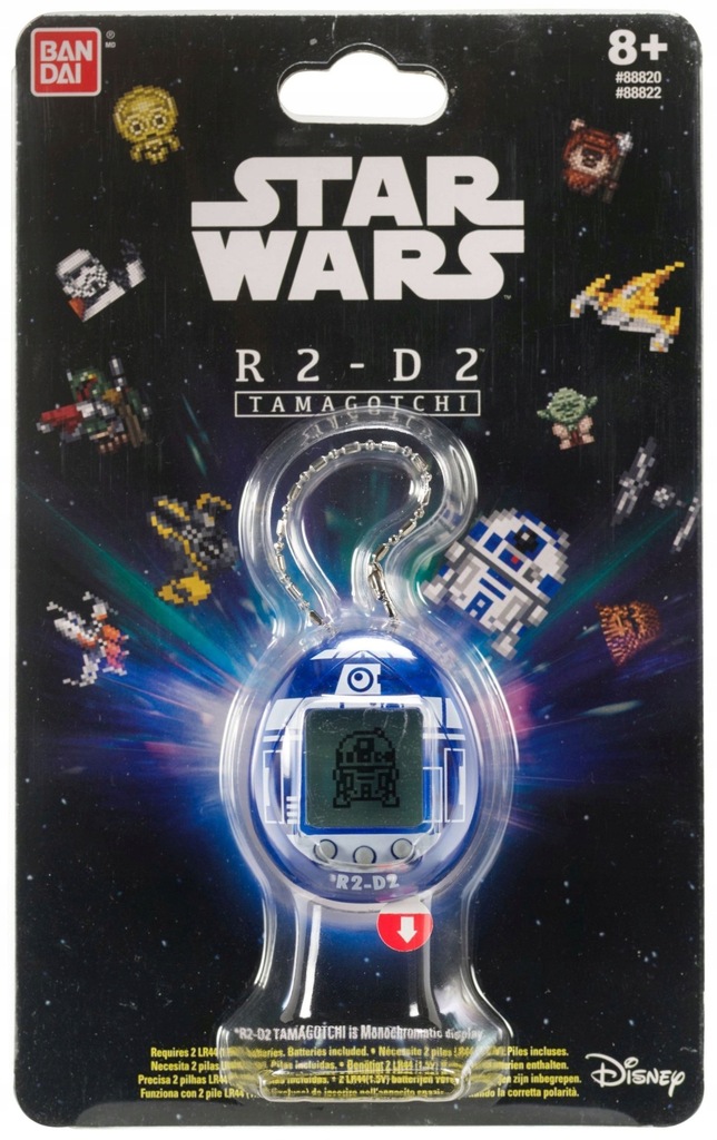 TAMAGOTCHI - STAR WARS R2-D2 HOLOGRAM - BANDAI - 11515087024 ...