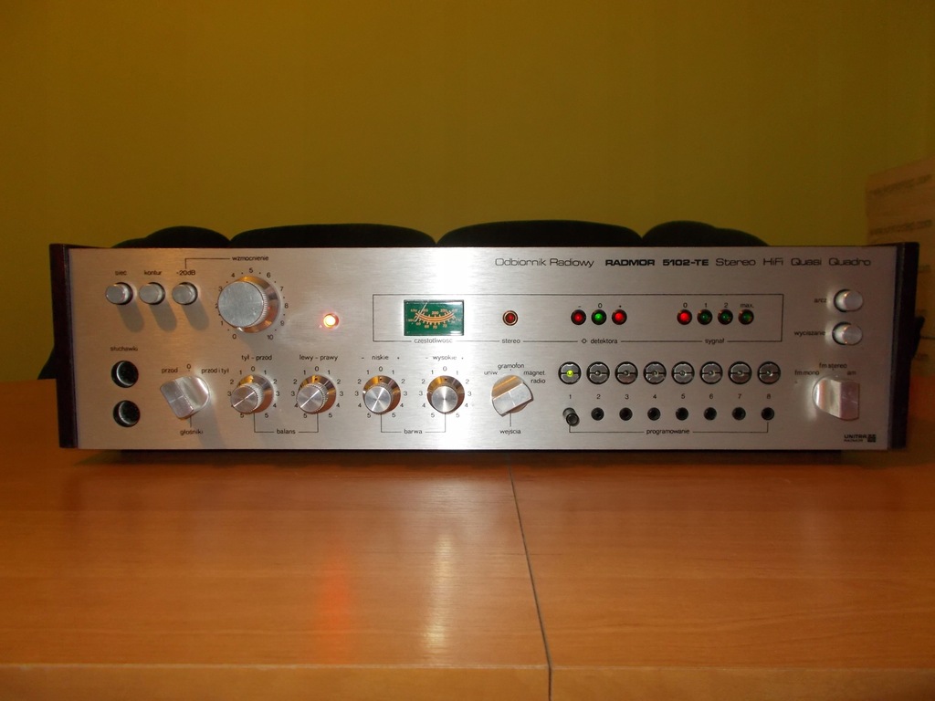 AMPLITUNER UNITRA RADMOR 5102-TE -PIĘKNY KLASYK!!! - 12634860368 ...