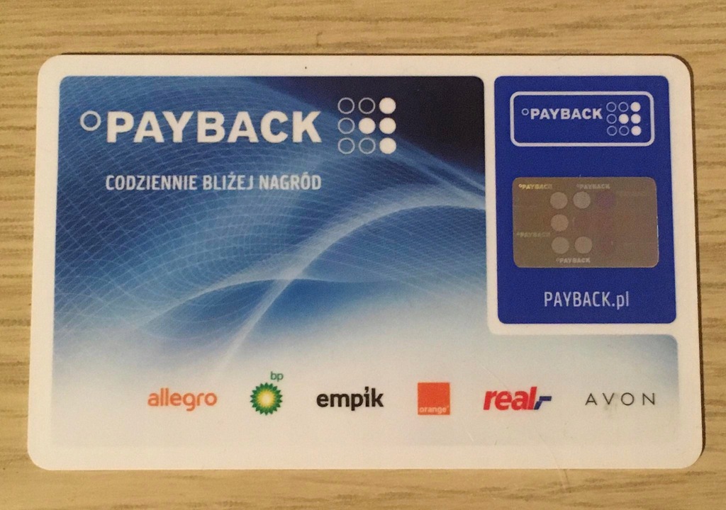 Karta Payback AVON Kolekcjonerska Nowa Unikat - 11609193441 - oficjalne ...