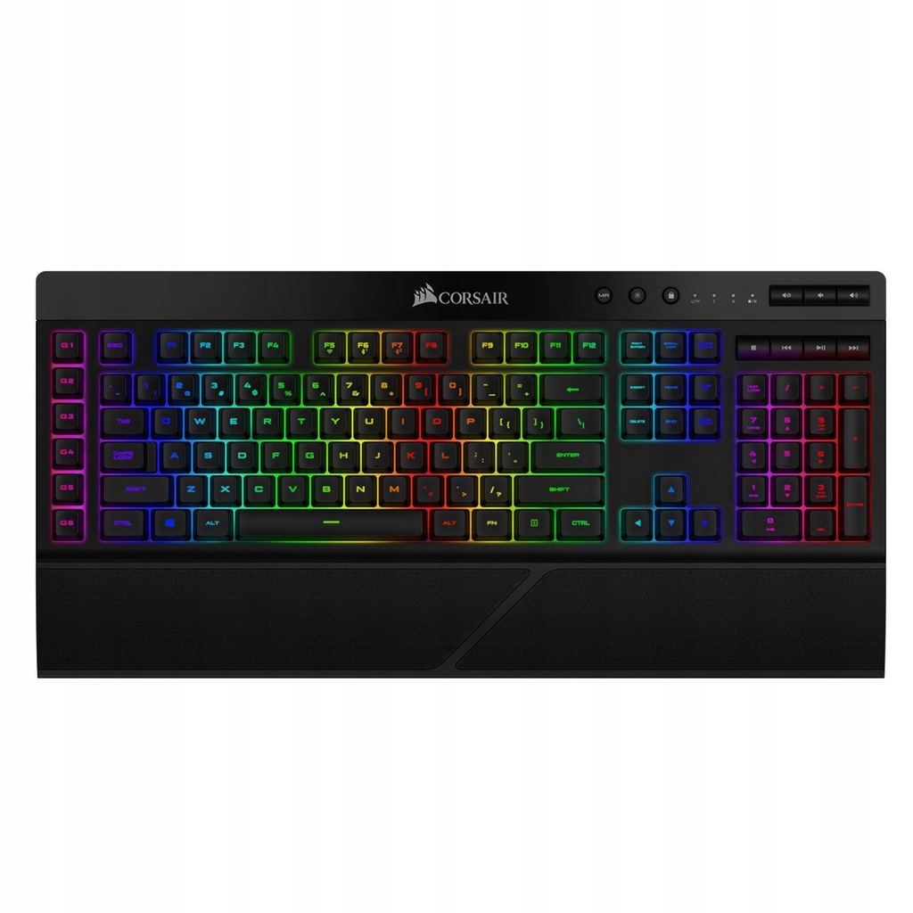 Klawiatura gamingowa Corsair K57 RGB Wireless - 12615315503 - oficjalne archiwum Allegro