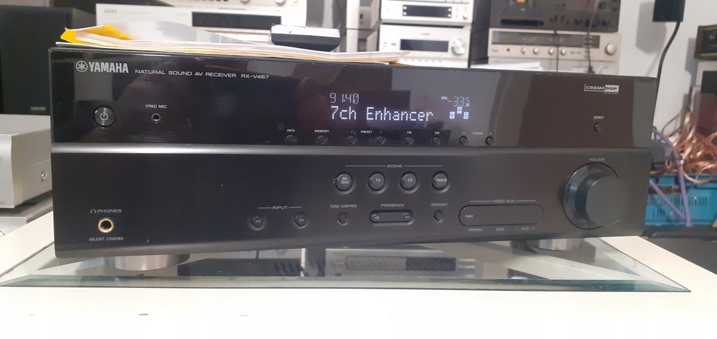 Amplituner Yamaha RX-V467 5.1 czarny - 12890037210 - oficjalne archiwum ...