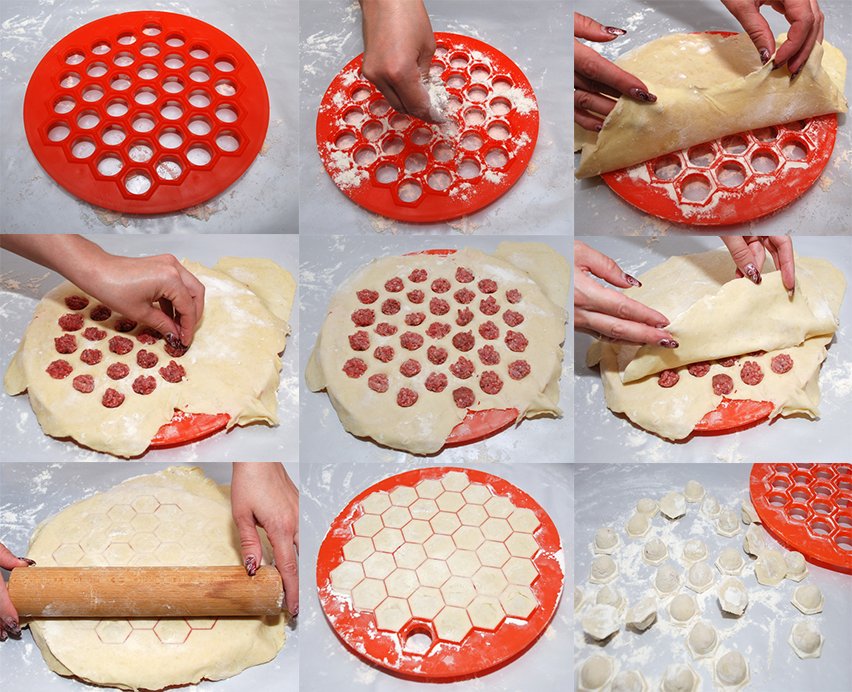 GRUBOŚCIENNA PLASTIKOWA FORMA DO USZEK 37szt USZKI - 8626628382 ...