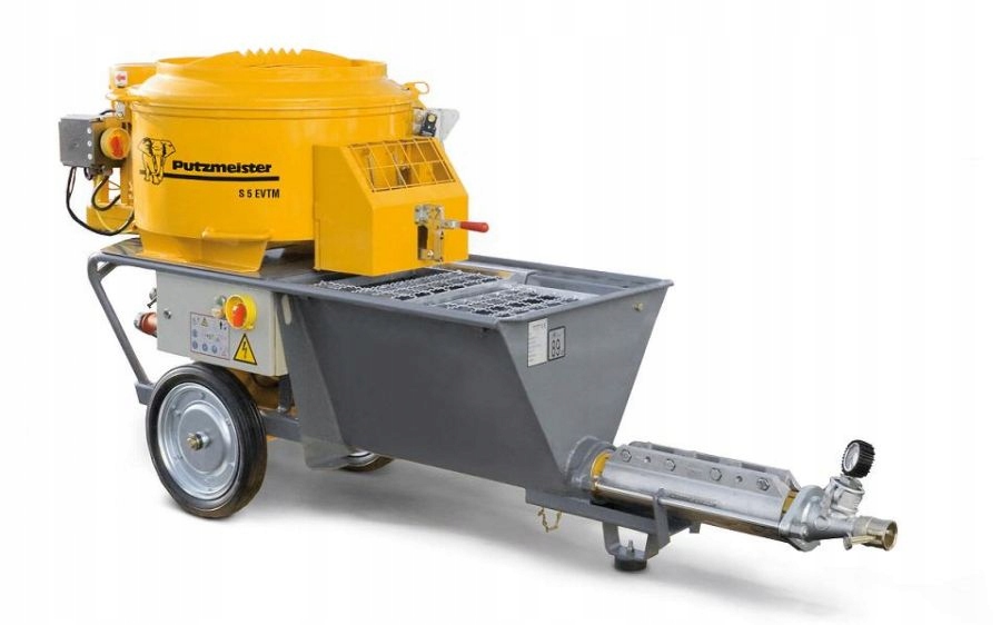 Agregat tynkarski cem-wap Putzmeister S5 EVTM. - 8995478551 - oficjalne ...