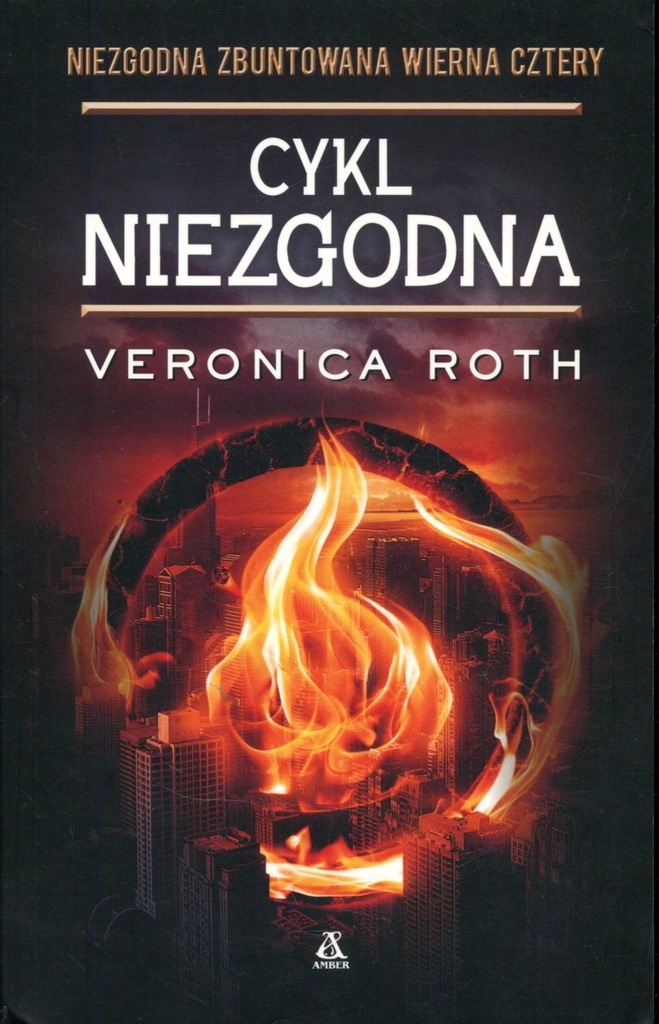 Cykl Niezgodna Zbuntowana Wiwrna Cztery Veronica Roth 1-4 - 14879094201 ...