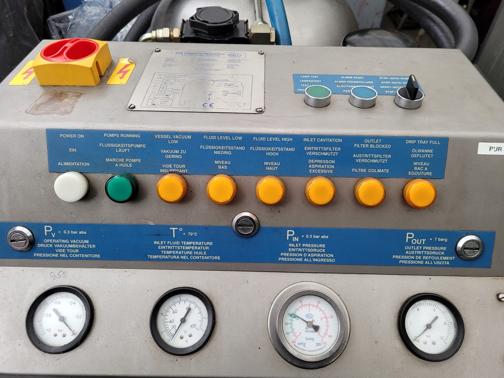 PALL OIL SEPARATOR oleju odwadniacz próżniowy - 10023384065 - oficjalne ...