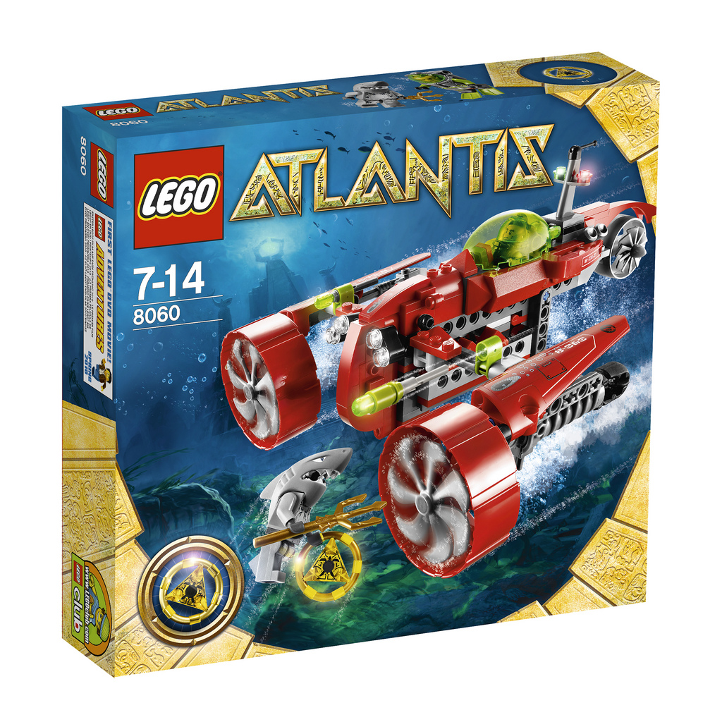 LEGO ATLANTIS 8060 ŁÓDŹ PODWODNA NOWA - 6500530427 - oficjalne archiwum ...