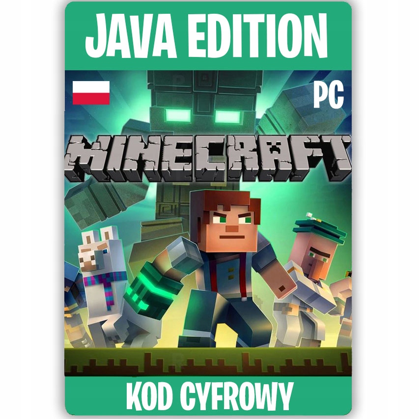 MINECRAFT PREMIUM JAVA EDITION KOD ZDRAPKA KLUCZ - 8935417683 ...