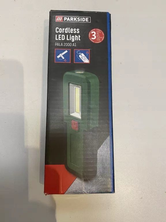 PARKSIDE CORDLESS LED LIGHT PALA 2000 A1 - 12178467031 - oficjalne ...
