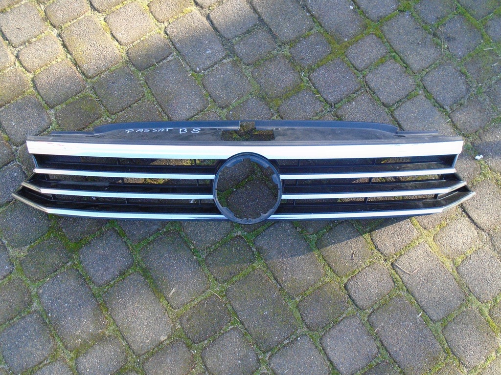 VW PASSAT B8 GRILL ATRAPA CHROM RADAR - 9907919258 - oficjalne archiwum Allegro