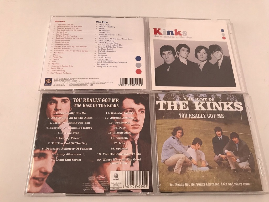 3CD The Kinks The Ultimate Collection + Best 6-/6 - 12163256870 ...