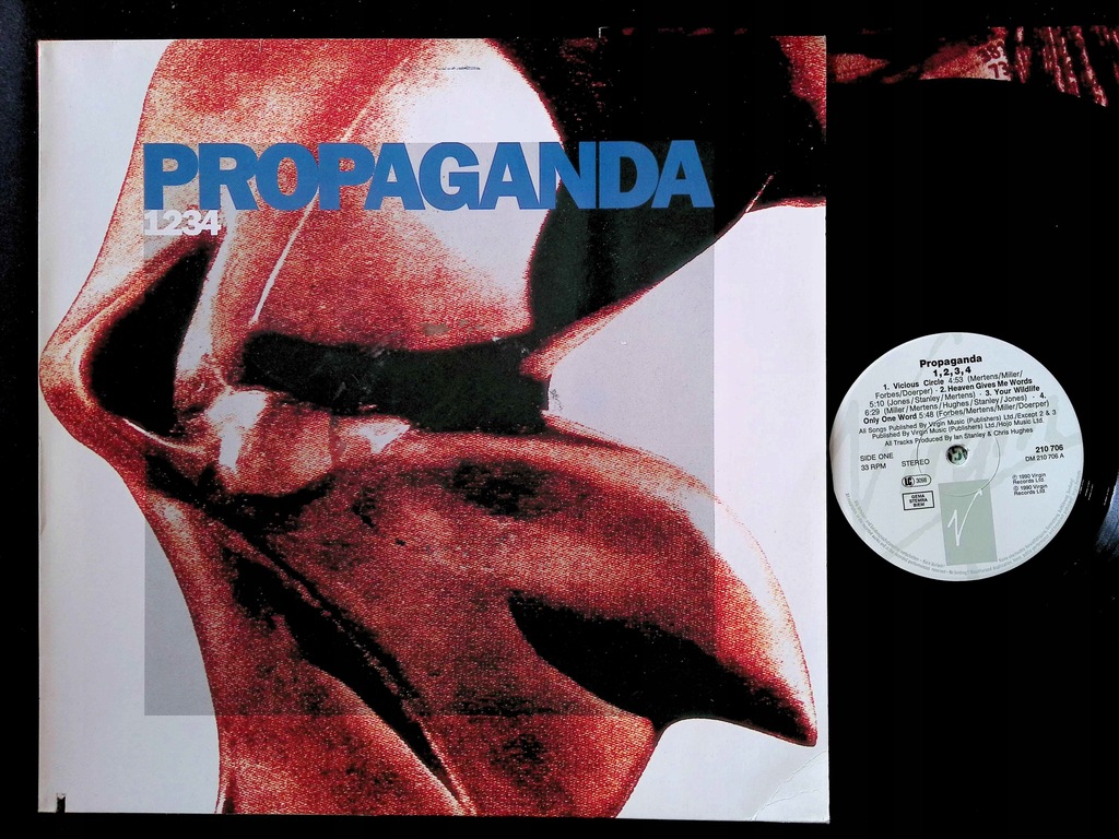 Propaganda, 1234, LP - 17281989798 - oficjalne archiwum Allegro