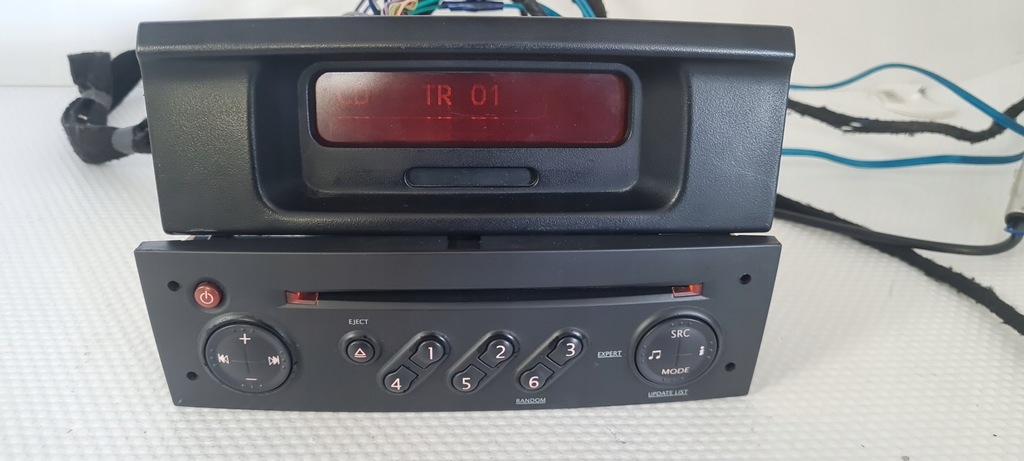 Renault UPDATE LIST Trafic Master II Kangoo Radio Cd 8200483757 z kodem ...