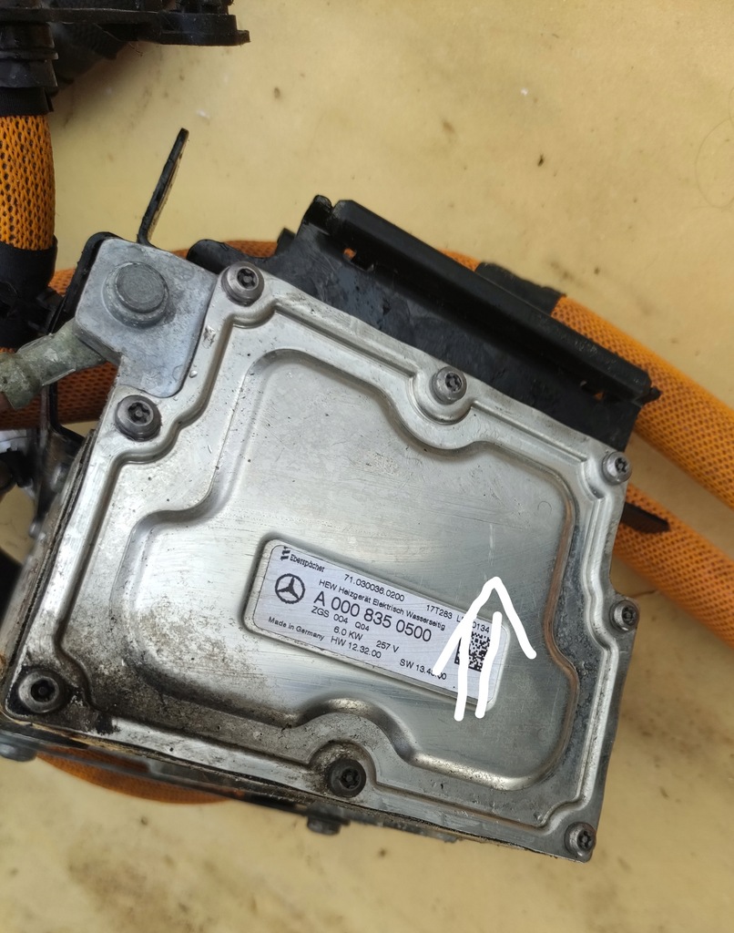 Mercedes A0008350500 Nagrzewnica elektryczna hybr - 13346140788 ...