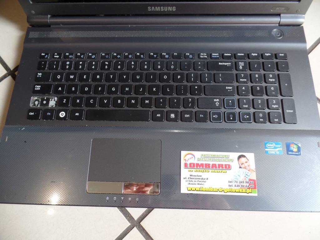 Laptop Samsung RC720 (NP-RC720-S01PL) i3,3gb ram - 6903785813 ...