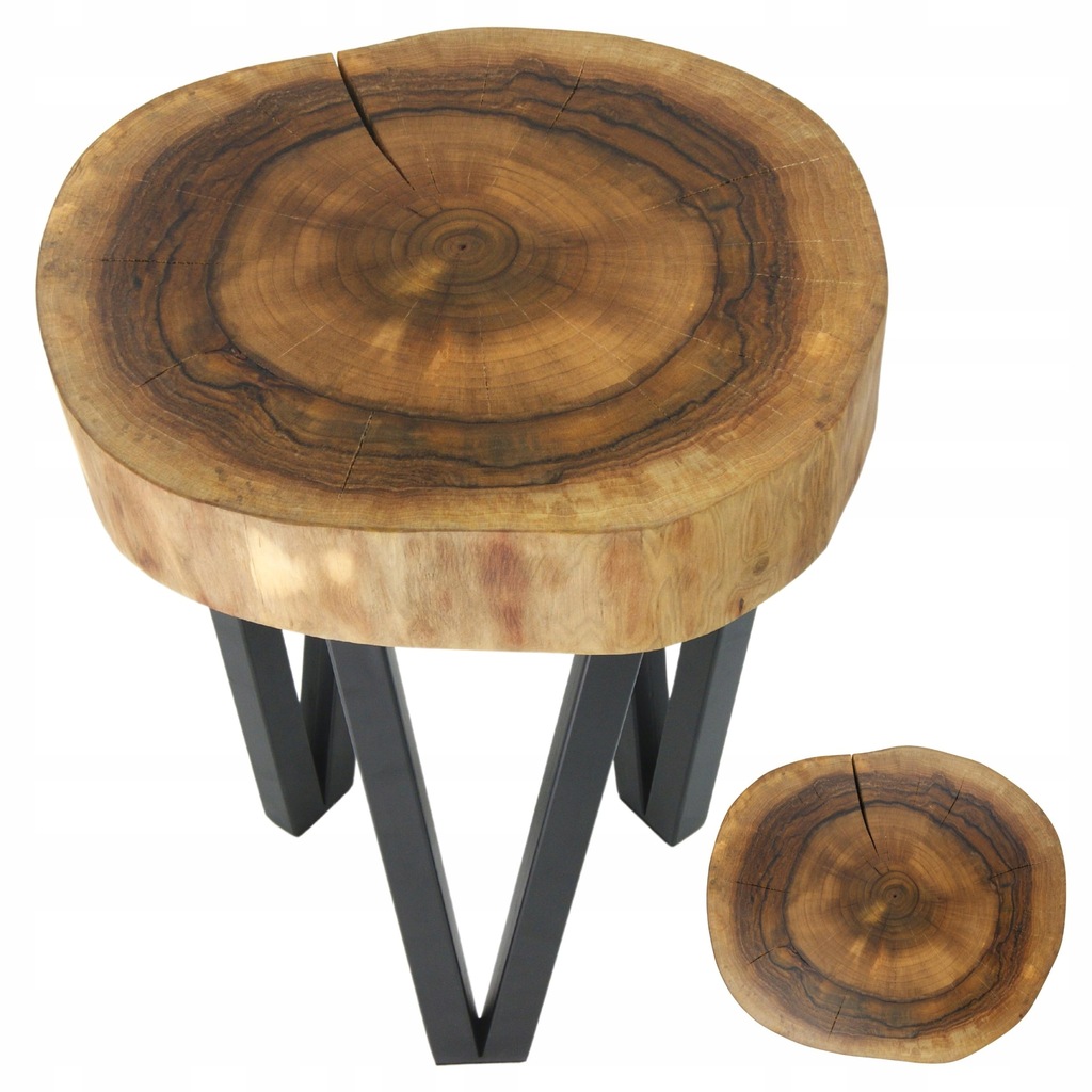 Stolik z plastra drewna pień do salonu - 13538079248 - oficjalne ...
