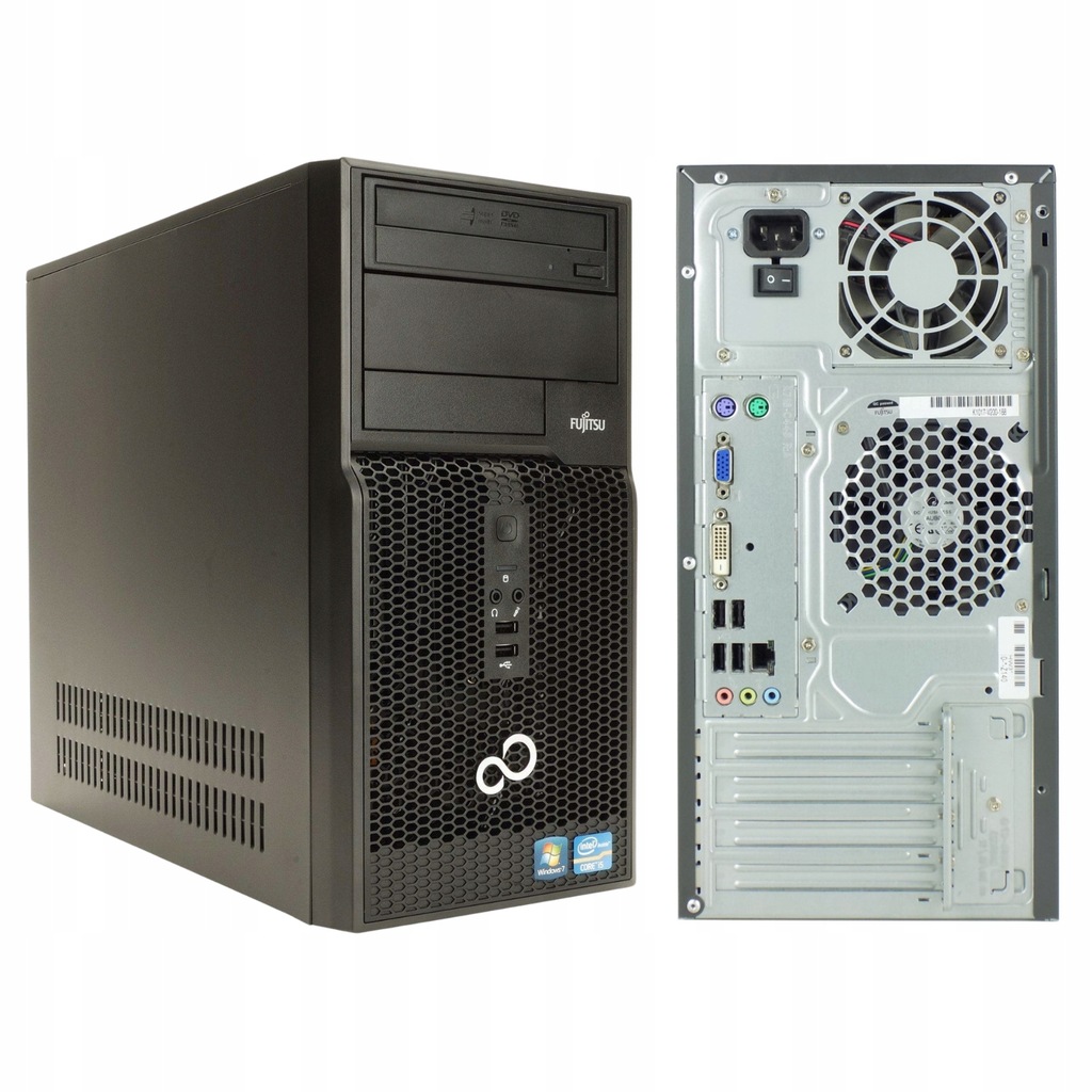 KOMPUTER FUJITSU P400 TOWER I5 16GB 128SSD W10 DVD - 13860136442 ...
