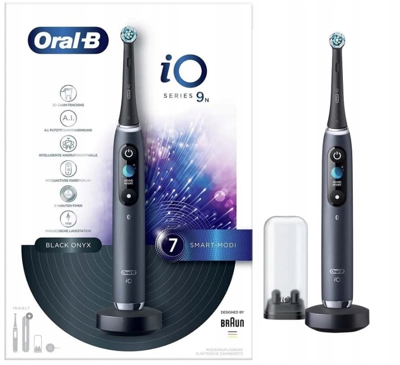 Oral-B iO Series 9N Czarny Szczoteczka - 12196415036 - oficjalne archiwum Allegro