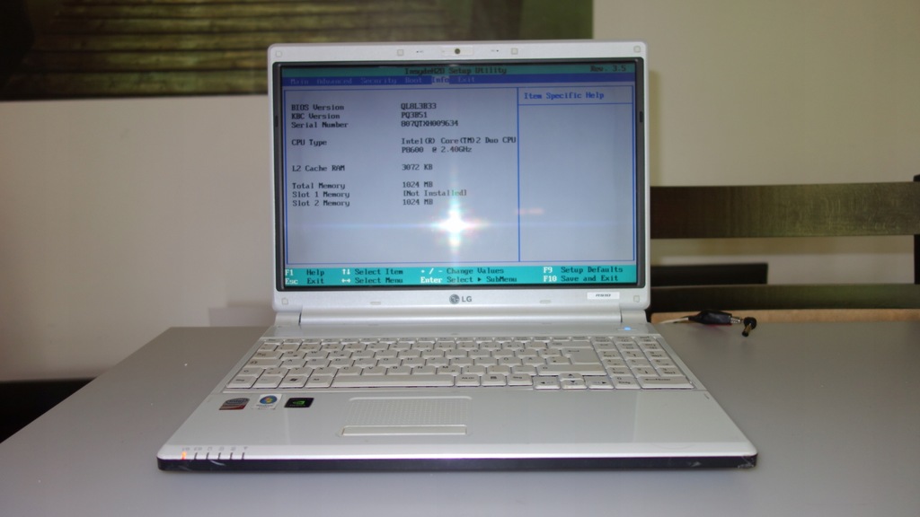 laptop LG R510 działa bez dysku - 8094990729 - oficjalne archiwum Allegro