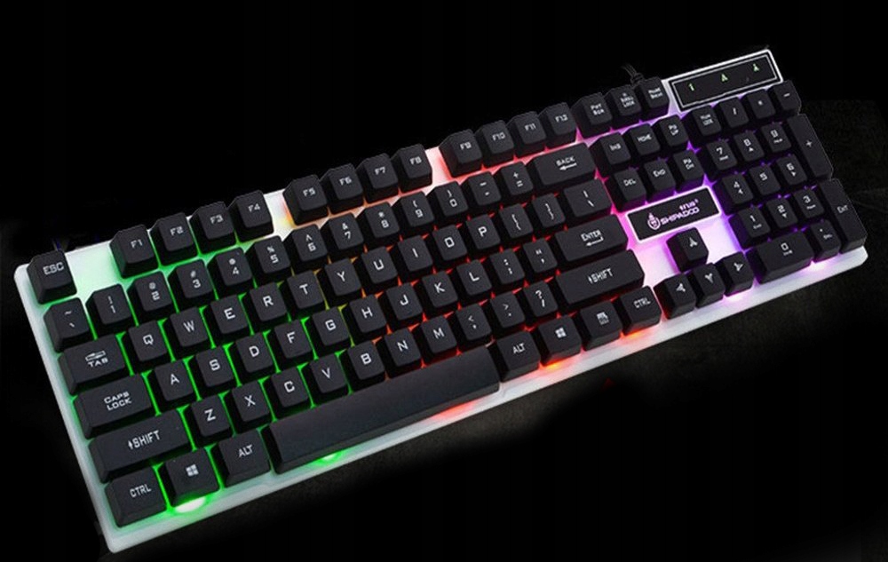 Świecąca klawiatura przewodowa Shipadoo GAMING - 8381330472 - oficjalne ...