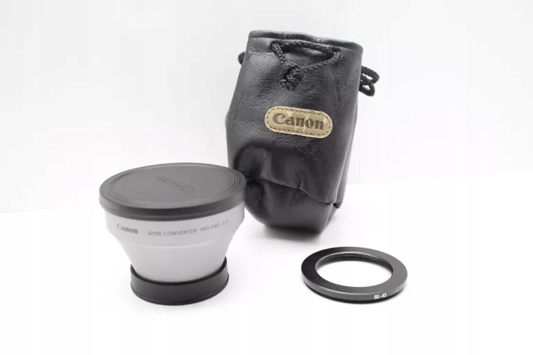 CANON WD-H43 0,7X KONWERTER SZEROKOKĄTNY DO KAMER - 12545030483 ...