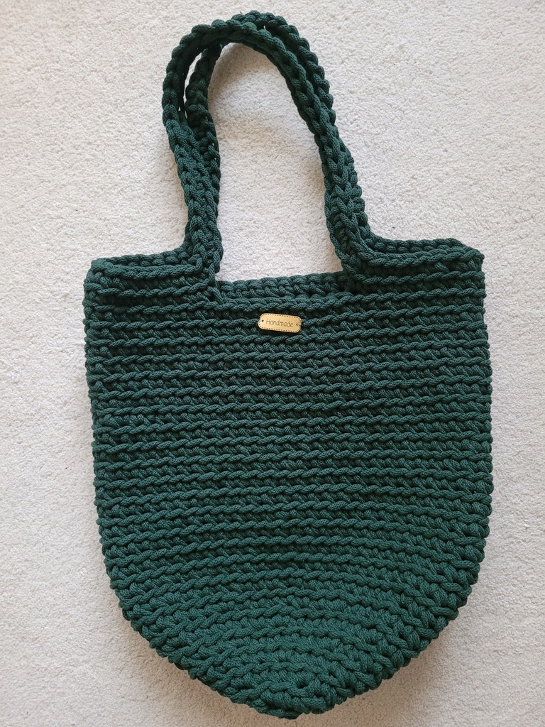 HANDMADE Torba wykonana na szydełku - 13090051060 - oficjalne archiwum ...