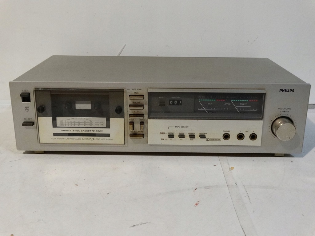 PHILIPS F6112 - MAGNETOFON - - 13512930913 - oficjalne archiwum Allegro