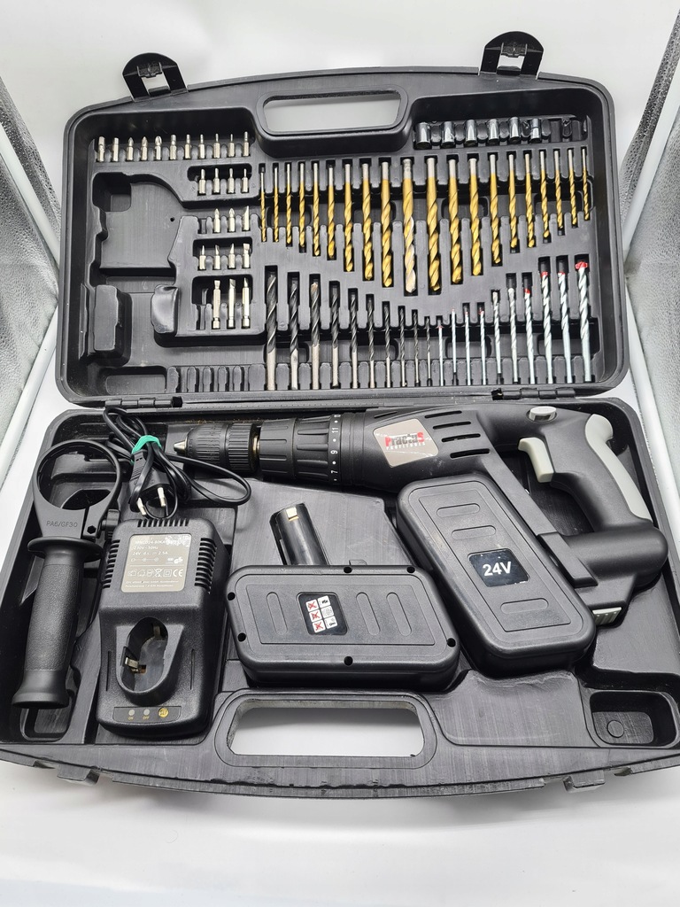 WIERTARKO-WKRĘTARKA PRACTUS MNCD24 KOMPLET 24V - 12118825191 ...