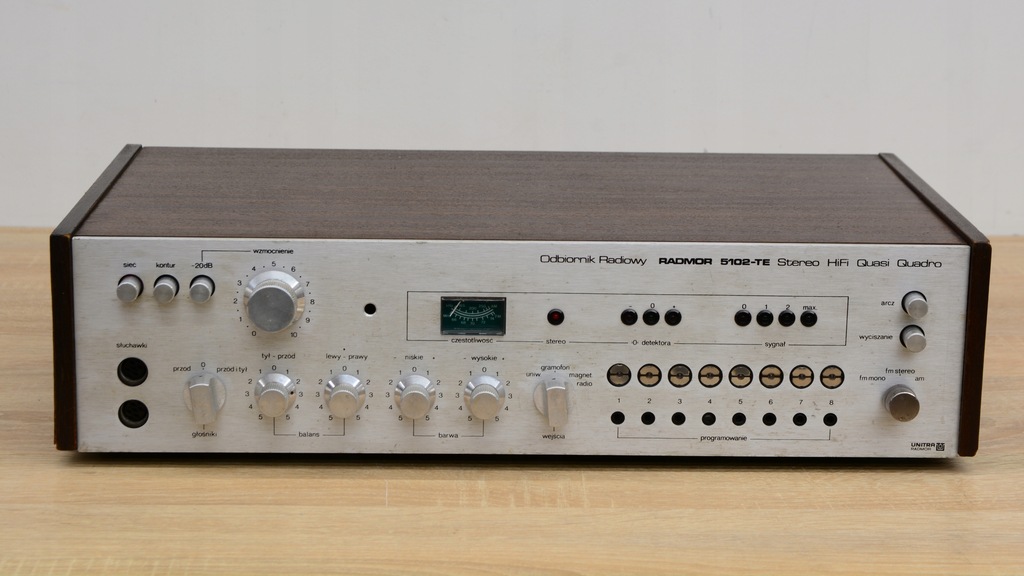 Amplituner stereo Polski Radmor 5102-TE - 13557637666 - oficjalne ...