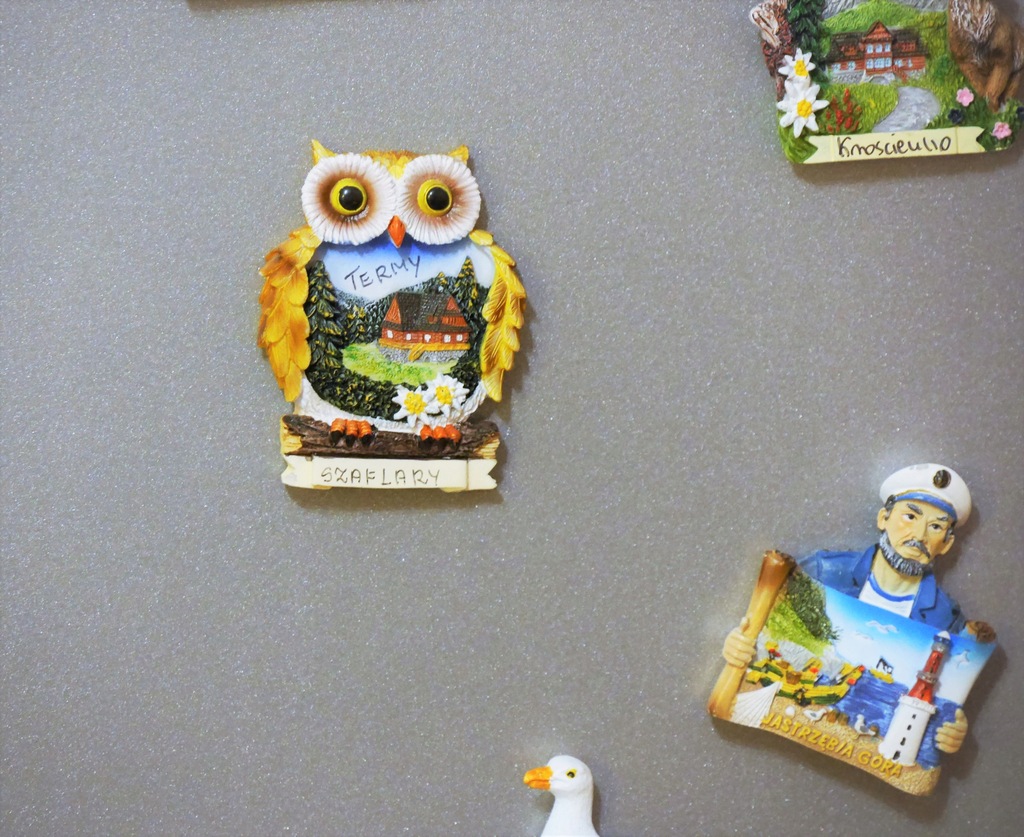 Tablica na magnesy z podróży SREBRNA 58x36 cm - 9285226408 - oficjalne ...