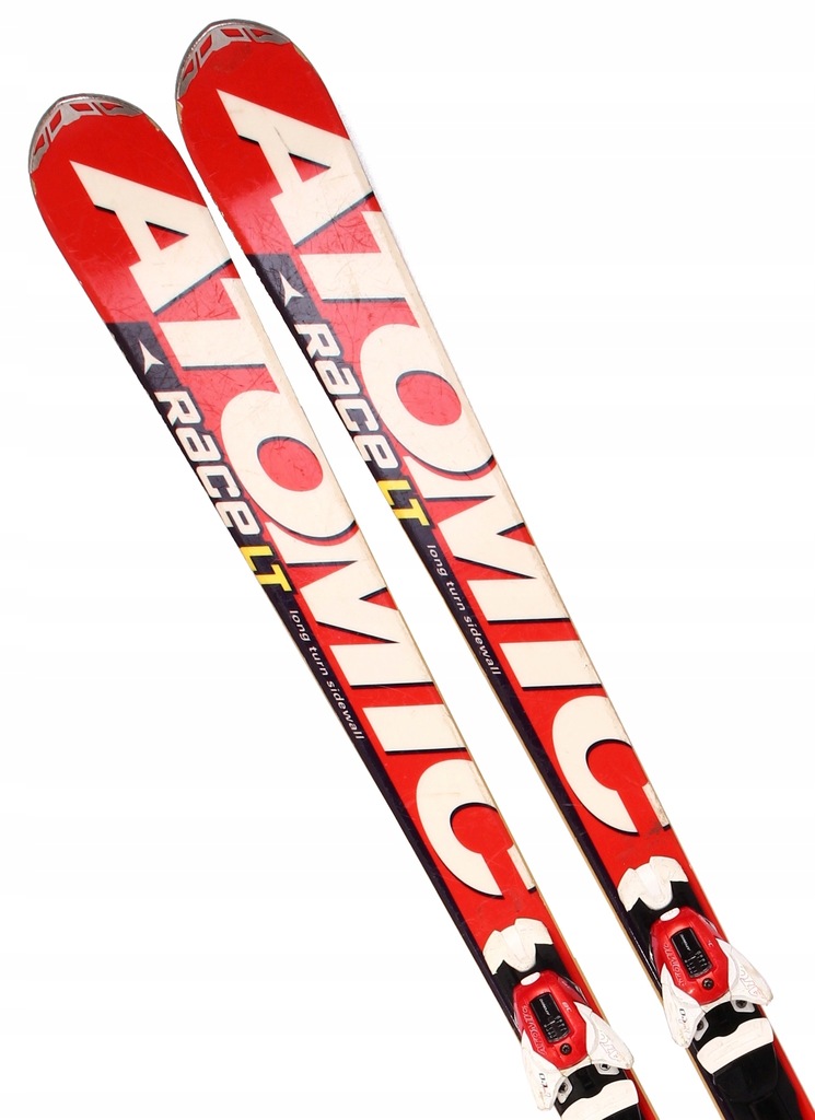 Narty Atomic RACE LT 174 cm + wiązania ZJAZDOWA - 11361769390 - oficjalne archiwum Allegro